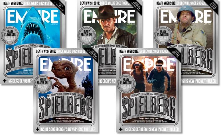 Empire magazine to publish five iconic covers as Steven Spielberg takes ...