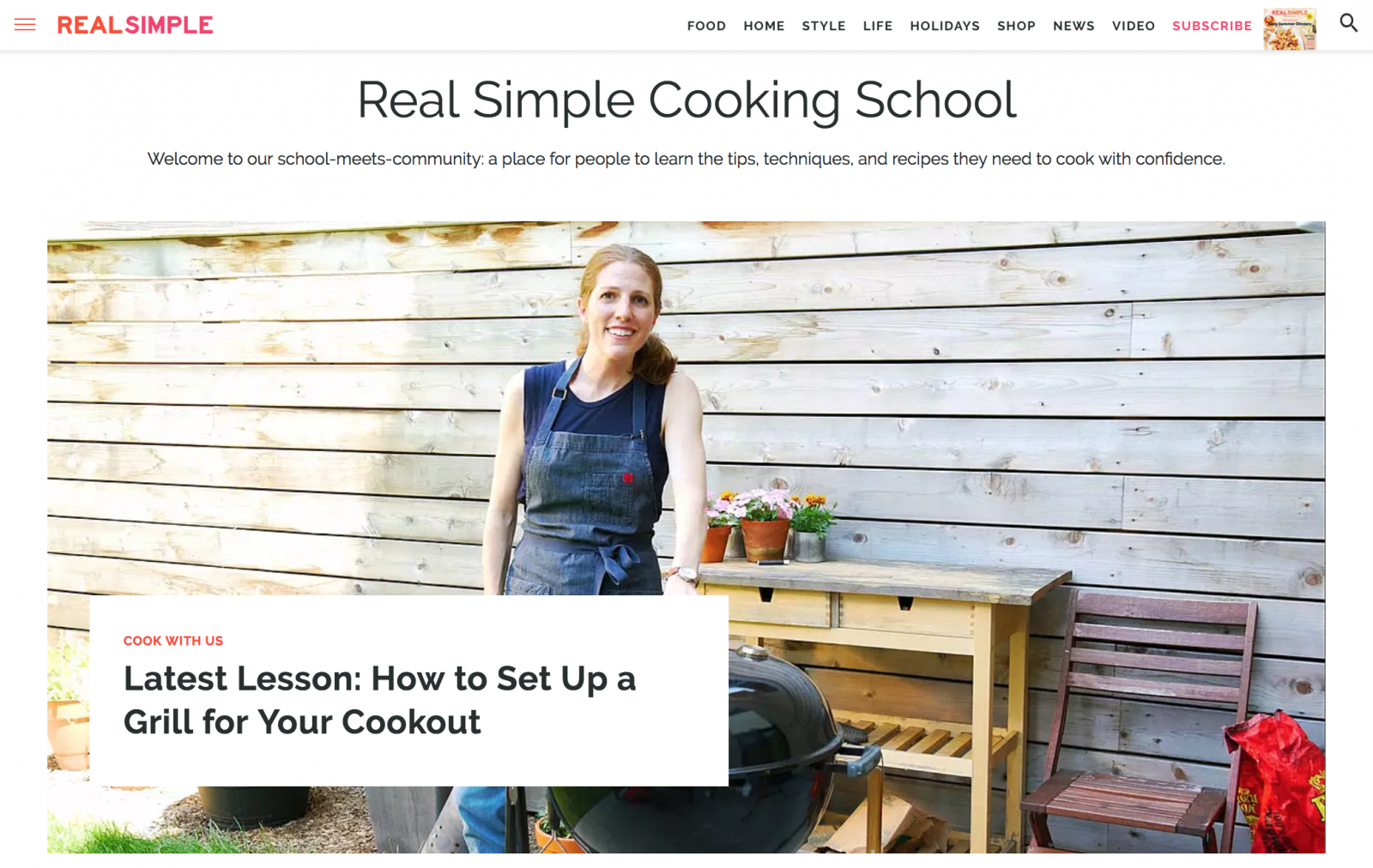 Meredith launches Real Simple Cooking School, a multi-platform digital ...